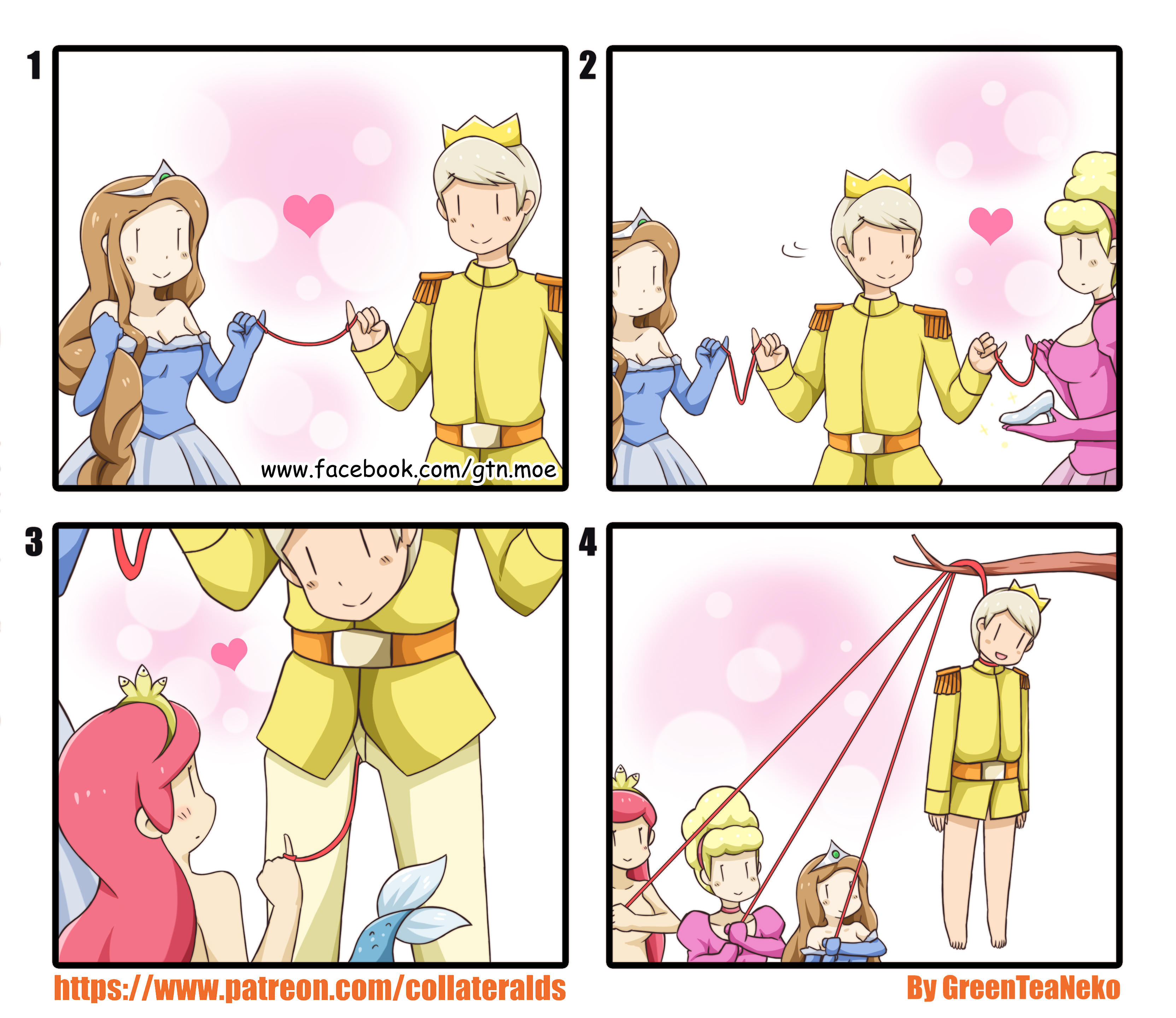 Too many red strings | GreenTeaNeko | Know Your Meme