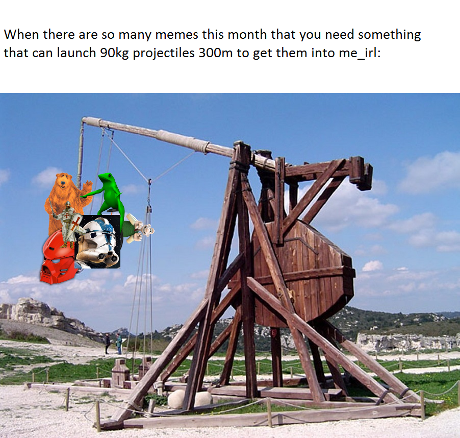 when there are so many memes that you need that can launch 90kg ...