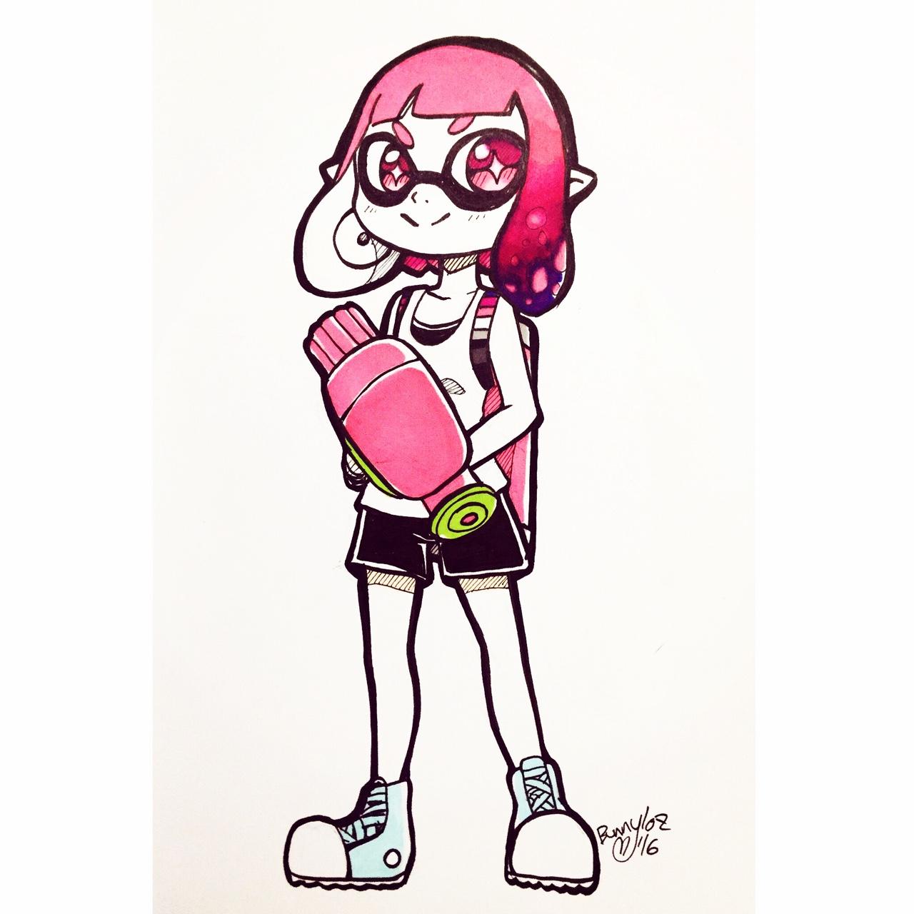 New hairstyle inkling | Splatoon | Know Your Meme