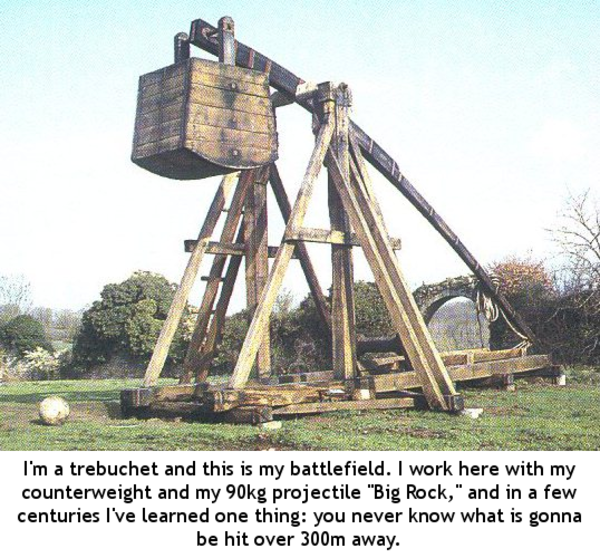 I'm A Trebuchet And This Is My Battlefield | Trebuchets | Know Your Meme