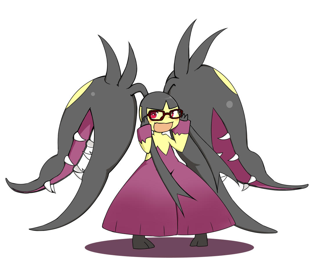 Mega Mawile wearing glasses | Pokémon | Know Your Meme