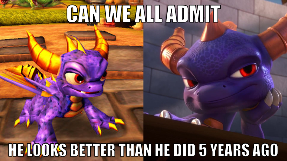 Nothing replaces the original, but... | Spyro the Dragon | Know Your Meme