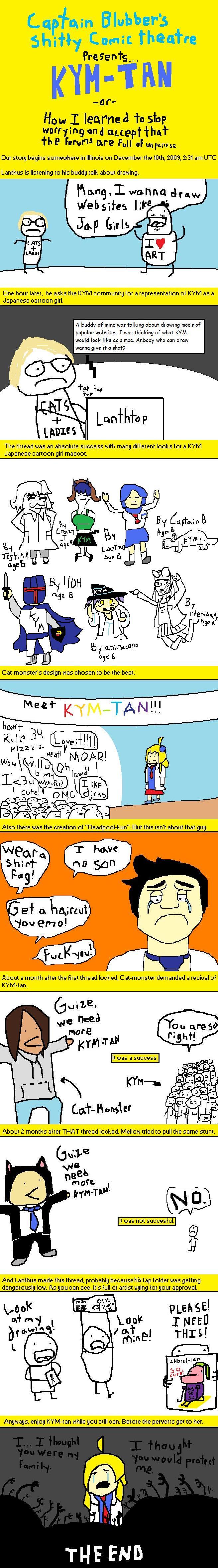 Story of KYM-tan by Blubber | KYM-tan | Know Your Meme