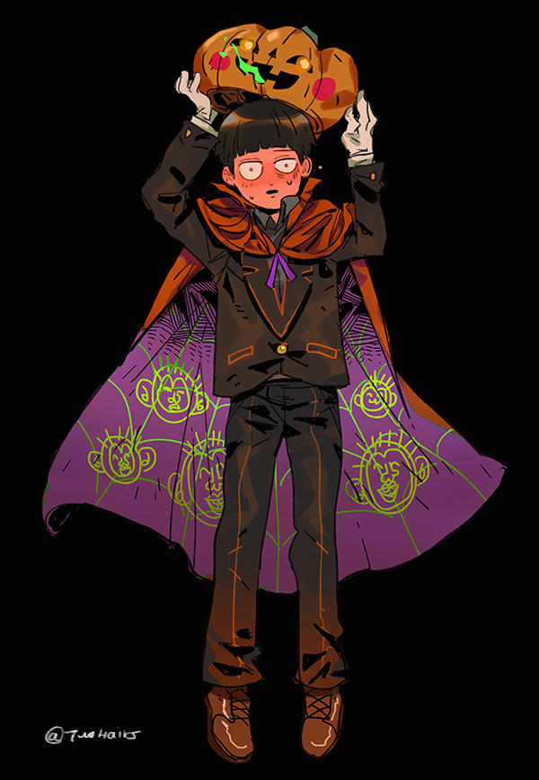 mp100-halloween | Mob Psycho 100 | Know Your Meme