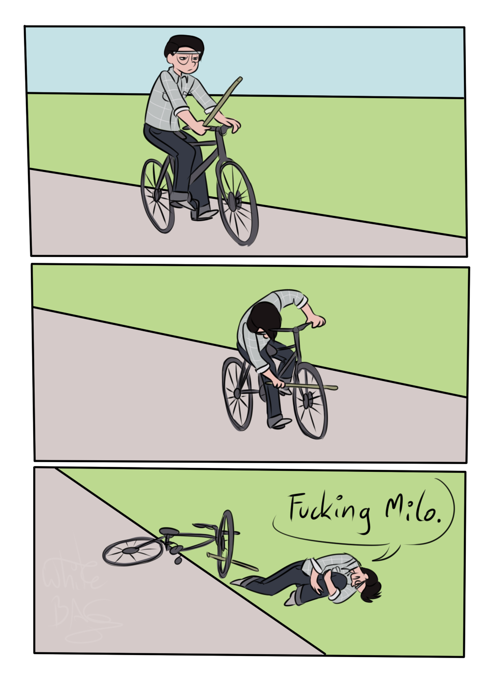 Bradley from Milo Murphy's Law in a nutshell | Baton Roue | Know Your Meme