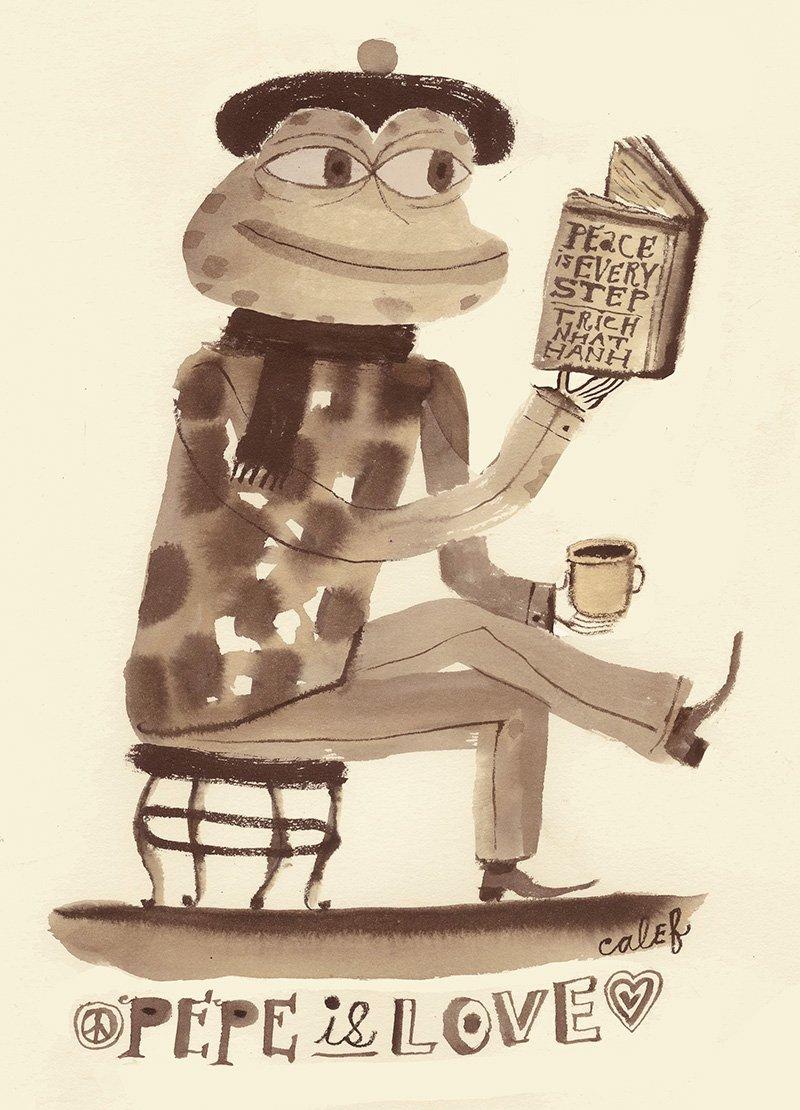 Black and White Pepe | #SavePepe | Know Your Meme