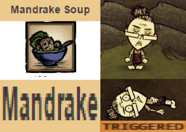 Mandrake Soup | Triggered Comics | Know Your Meme