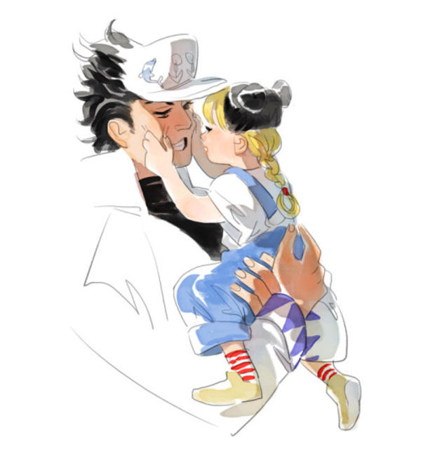 Jotaro and Jolyne - By Hwei Lim | JoJo's Bizarre Adventure | Know Your Meme