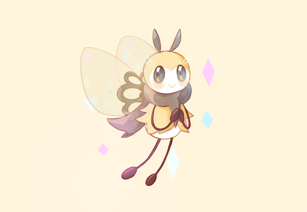 Ribombee by baekskyward | Pokémon Sun and Moon | Know Your Meme