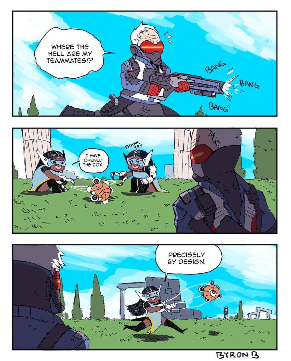 A True Horror on the Battlefield | Overwatch | Know Your Meme