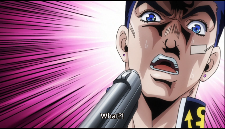 It's a gun | JoJo's Bizarre Adventure | Know Your Meme