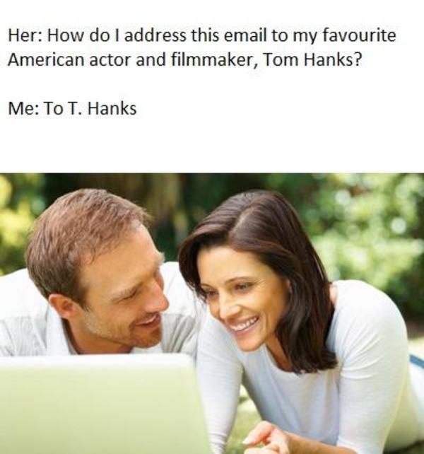 Me: To T. Hanks | Me Too Thanks | Know Your Meme