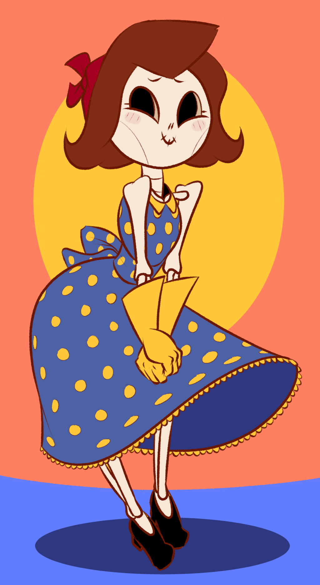 50s Dress - dabble-too | Skeletons | Know Your Meme