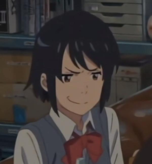 Mitsuha Smug Anime Face | Smug Anime Face | Know Your Meme