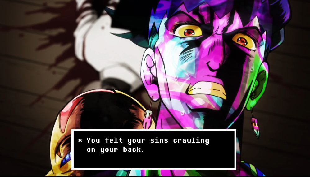 Rohan feels his sins crawling on his back | JoJo's Bizarre Adventure ...