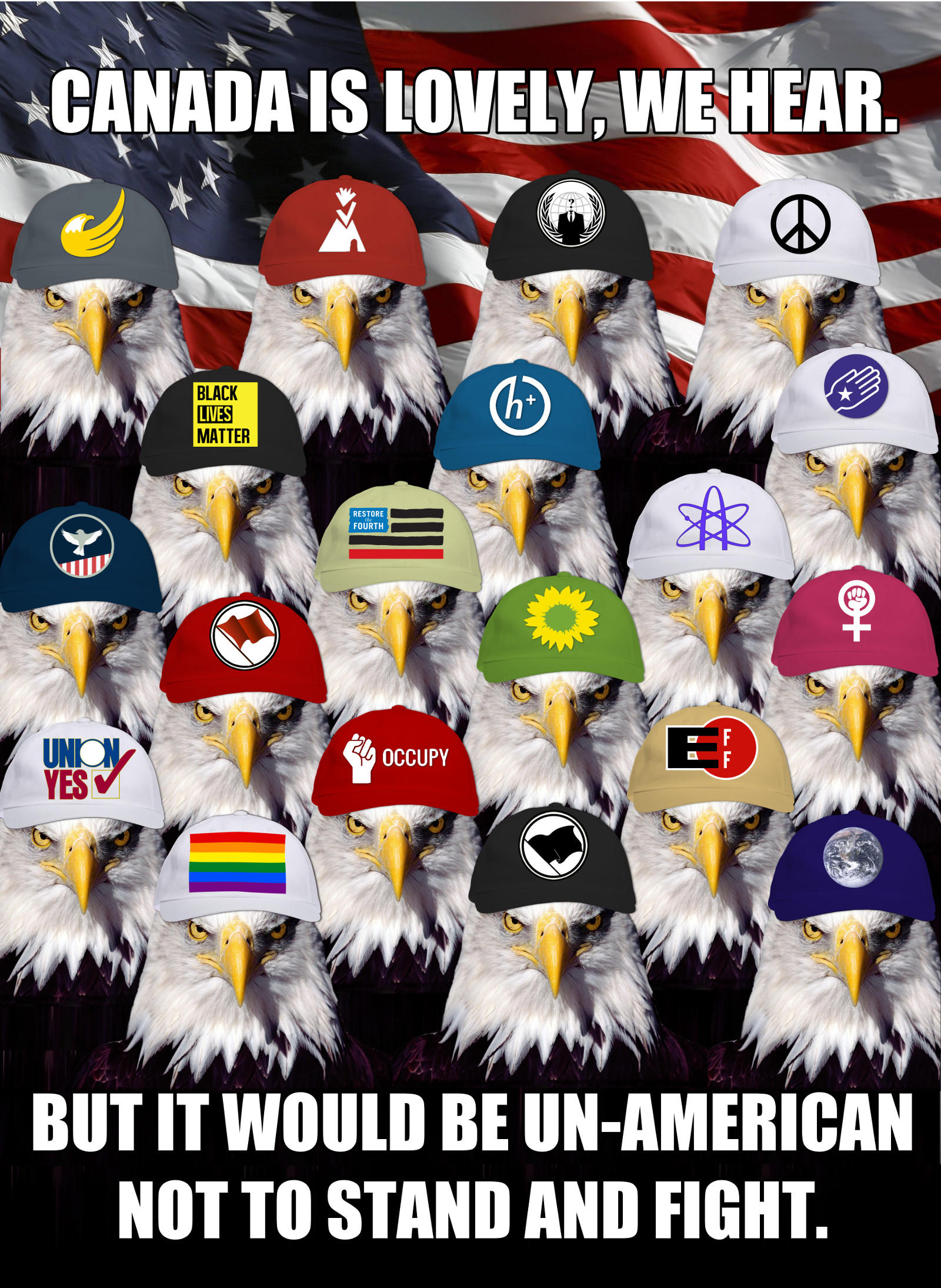 It Would Be UnAmerican To Stand And Fight | Moving to Canada | Know ...