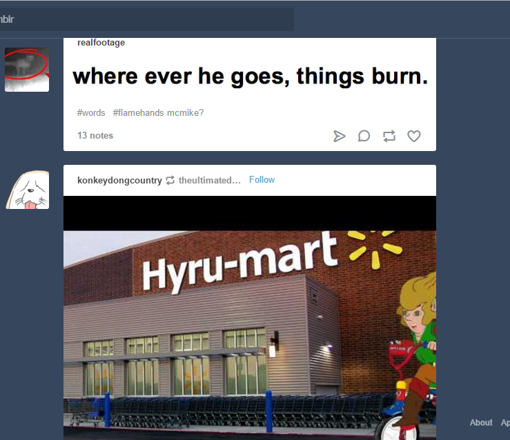 Where ever he goes, things burn | Tumblr | Know Your Meme