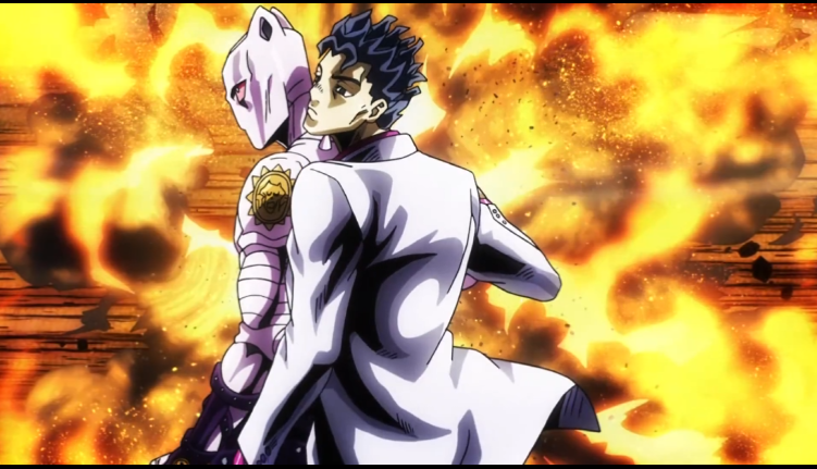 The famous scene from the manga | JoJo's Bizarre Adventure | Know Your Meme