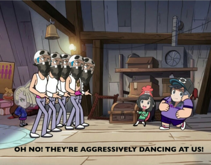 aggressively dancing | Pokémon Sun and Moon | Know Your Meme