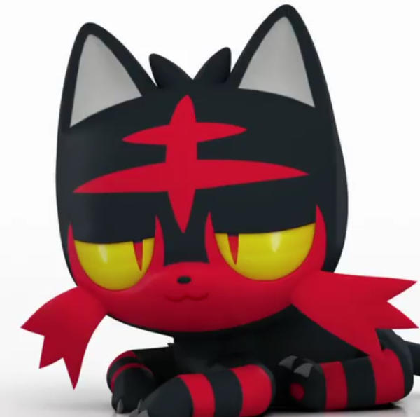 Smug Face Litten | Pokémon Sun and Moon | Know Your Meme