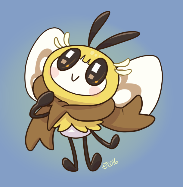 Ribombee by hamigakimomo | Pokémon Sun and Moon | Know Your Meme
