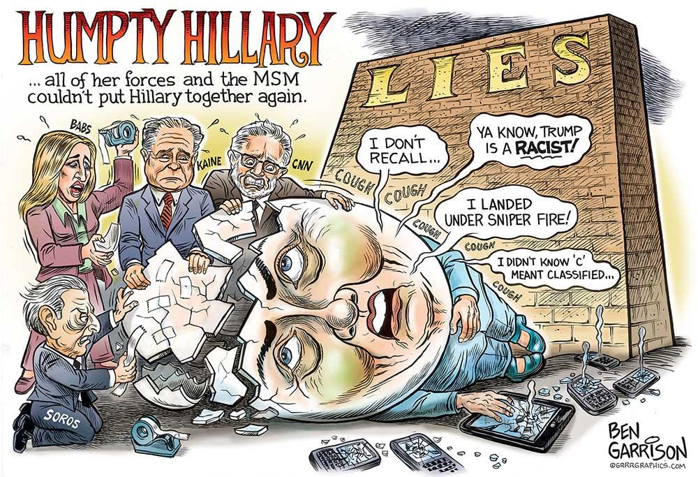 Humpty Hillary | Ben Garrison | Know Your Meme