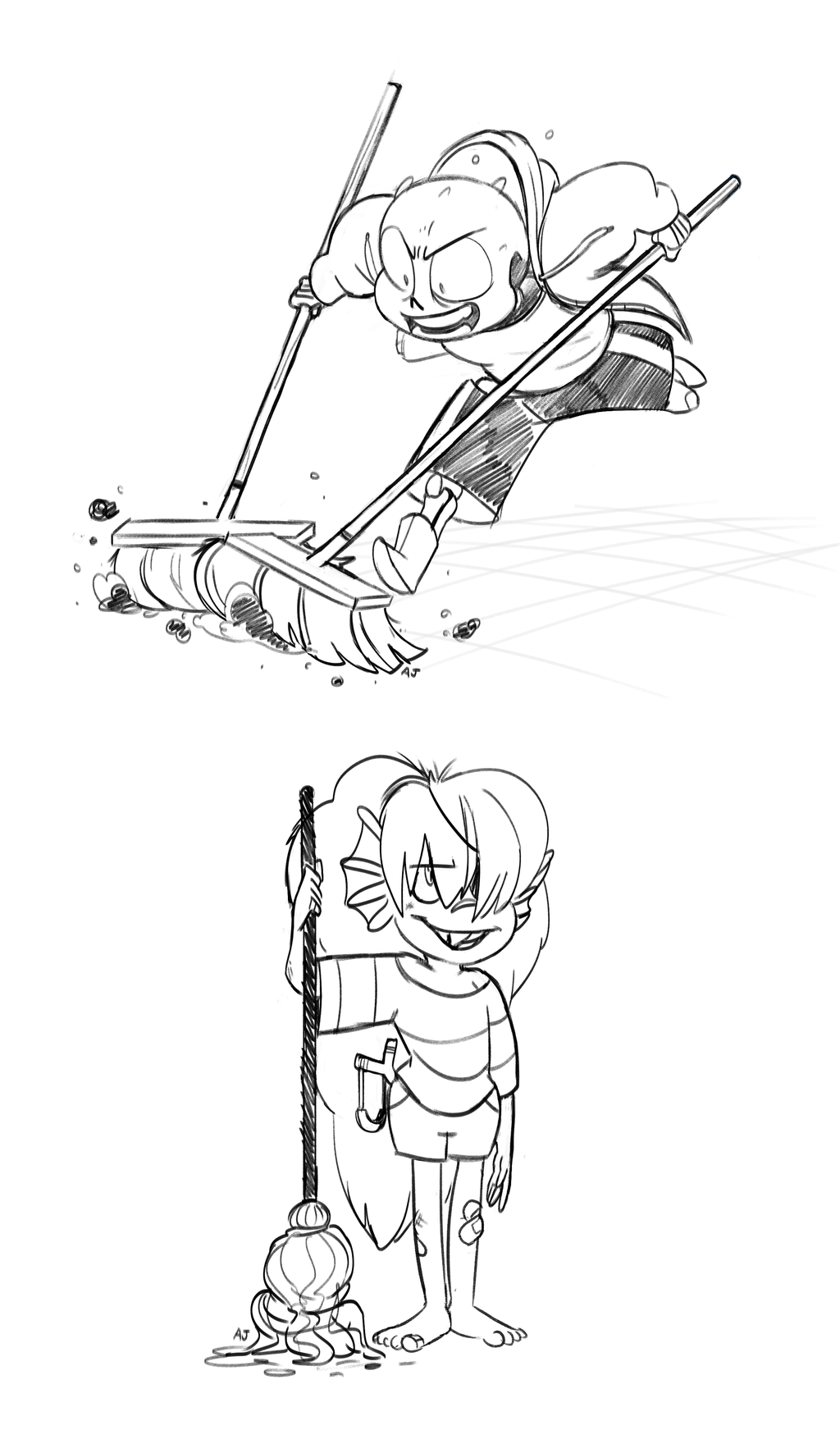Violent Cleaning | Undertale | Know Your Meme