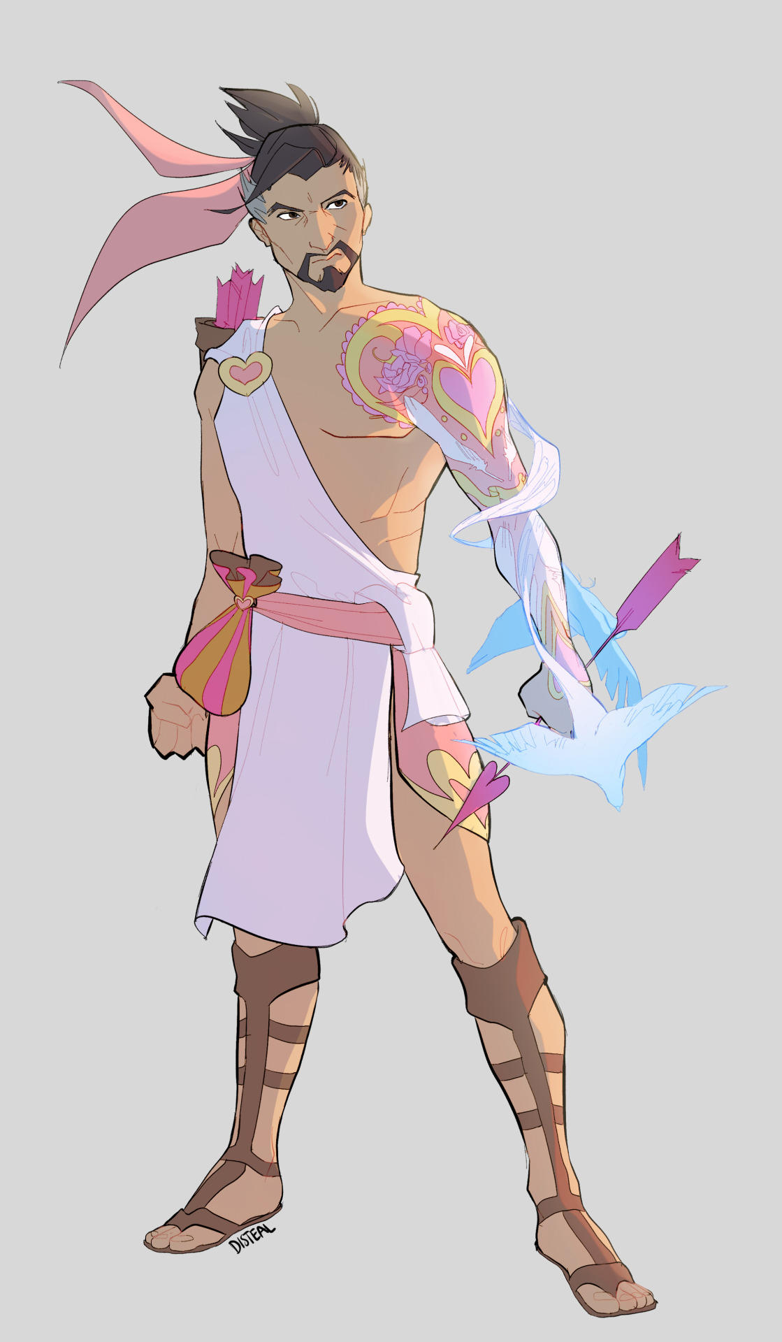 A Bit Early But: Cupid Hanzo Skin Concept | Overwatch | Know Your Meme