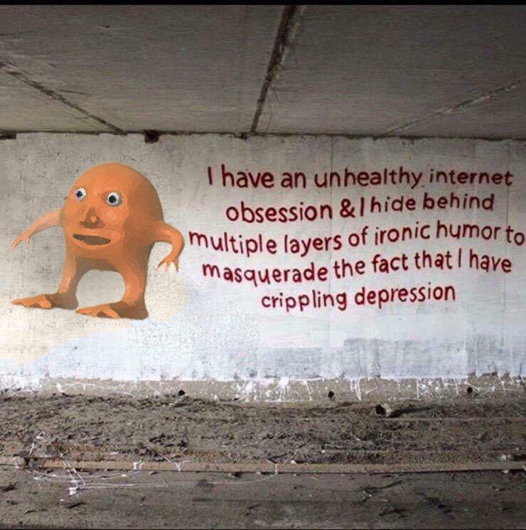 Orange Lad Wall Art | Mr. Orange | Know Your Meme