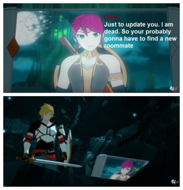 And thats why Ruby joined the remains of team JNPR | RWBY | Know Your Meme