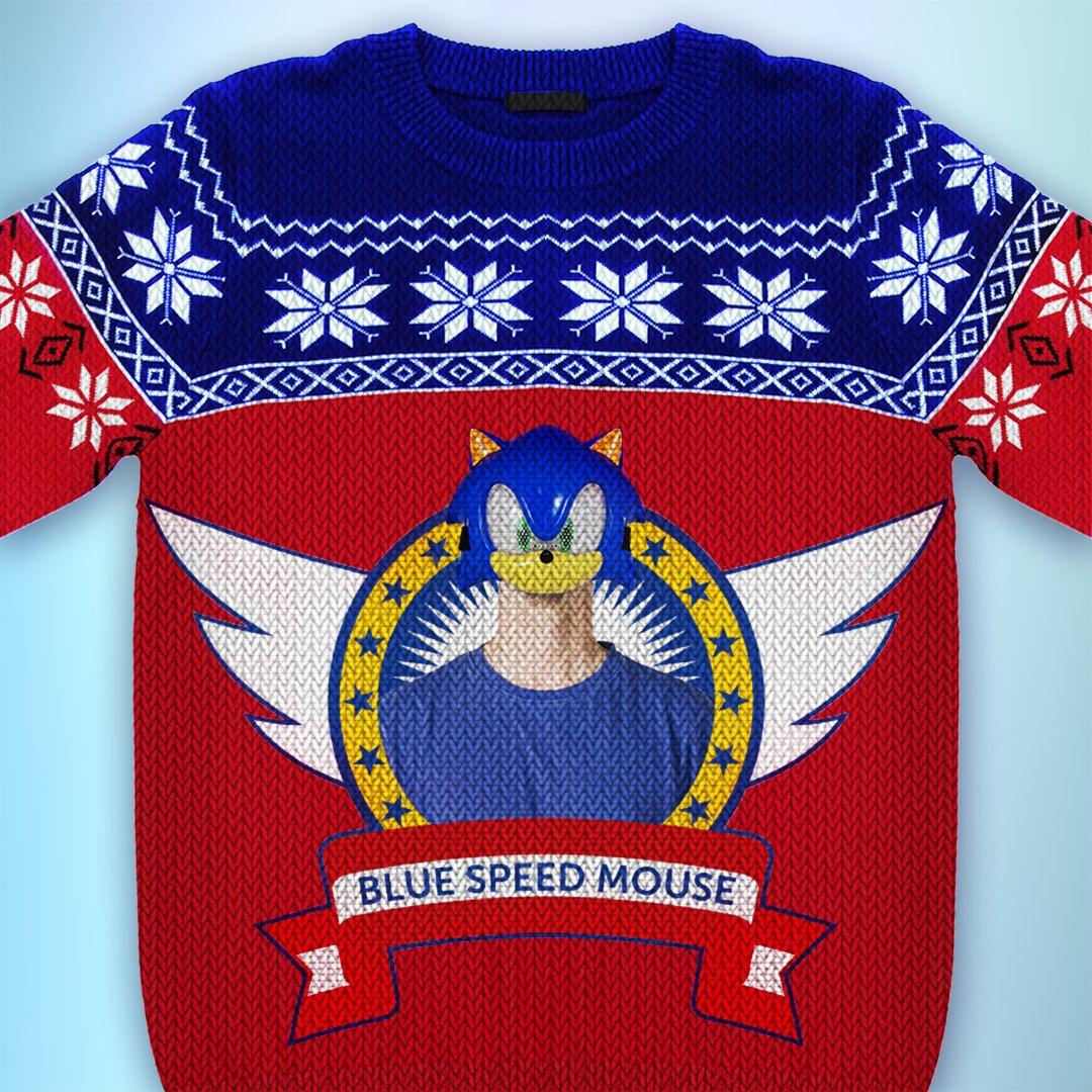"We made a fast-imbued holiday sweater. It was not approved." | Sonic ...