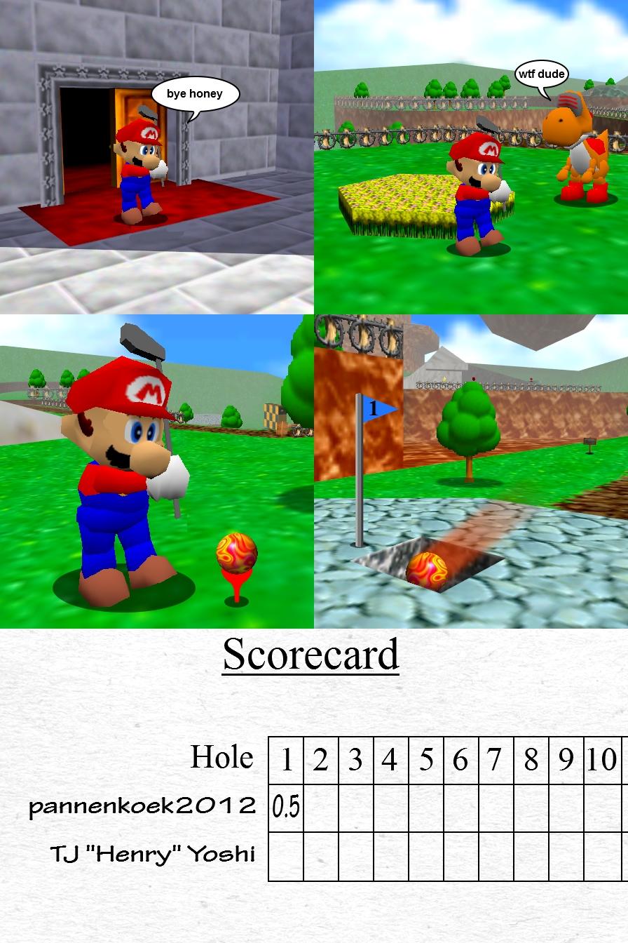 0.5 Club Strokes | Mario Golf | Know Your Meme