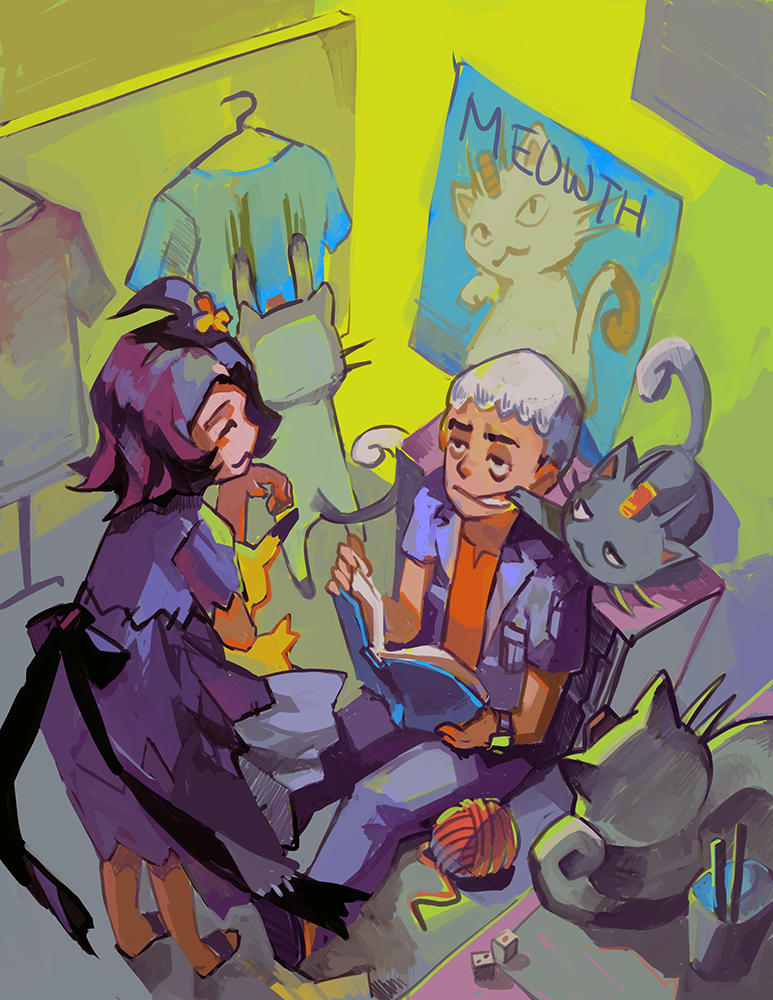 Nanu and Acerola | Pokémon Sun and Moon | Know Your Meme