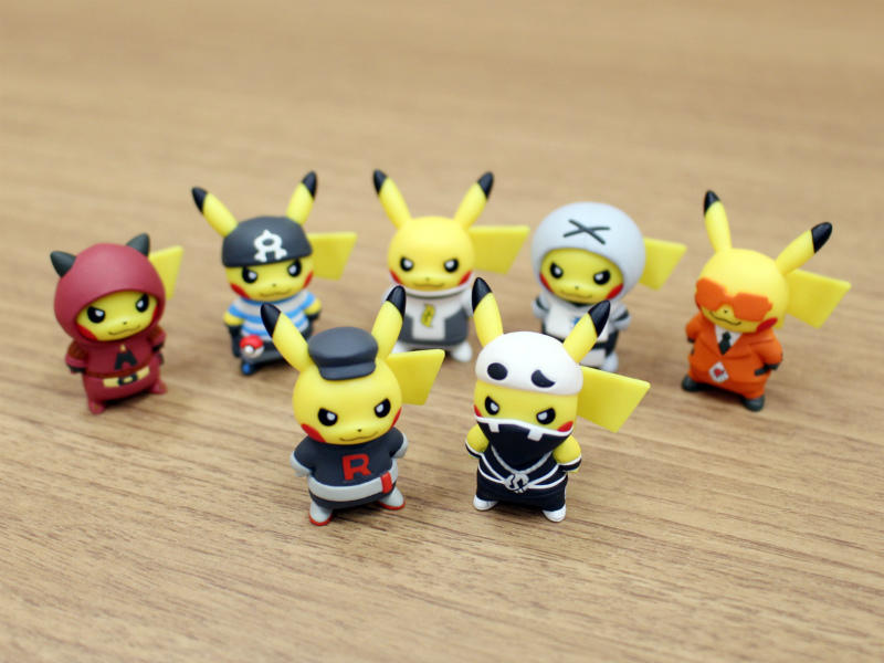 Evil Team Pikachu Figurines | Pokémon | Know Your Meme