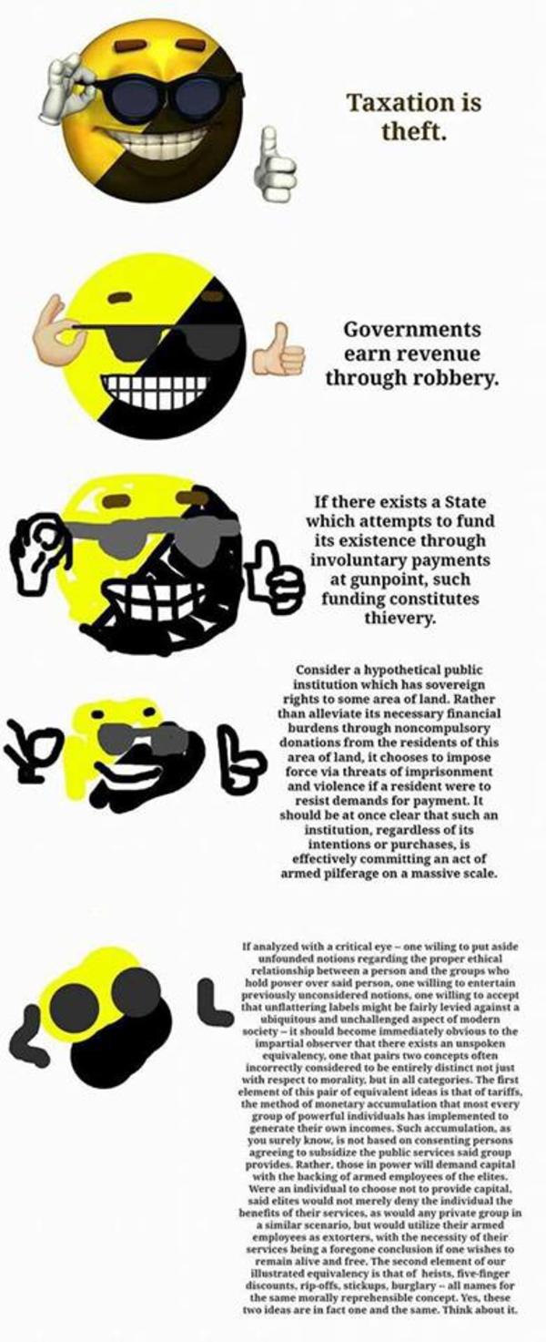 The elimination of the state in favor of individual sovereignty ...