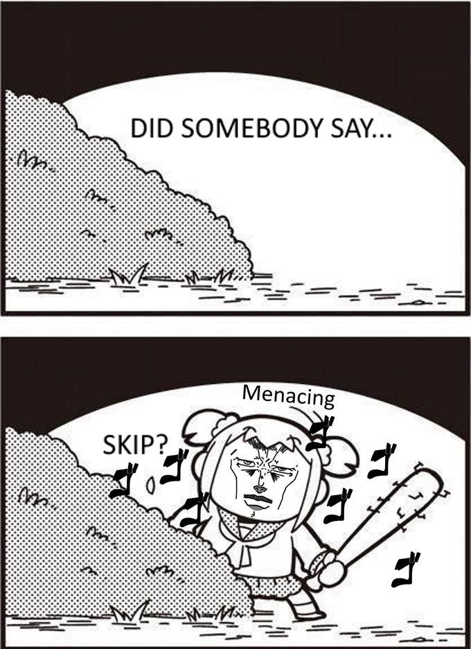 When somebody skips a part in the manga | Menacing / ゴゴゴゴ | Know Your Meme