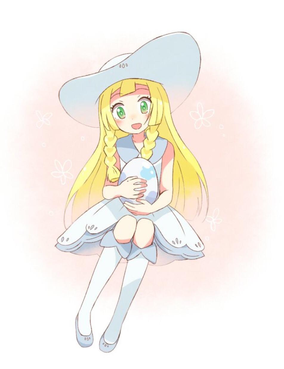 Lillie and her pokemon egg | Pokémon Sun and Moon | Know Your Meme