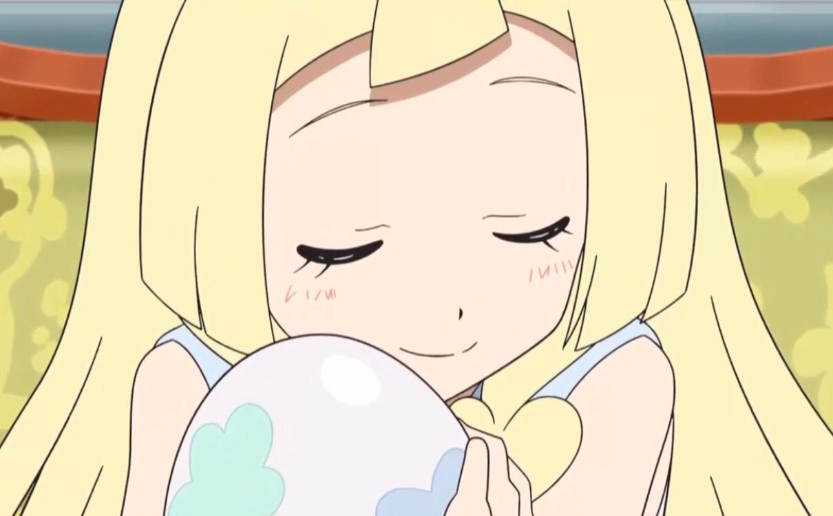 Cinnamon roll hugging an egg | Pokémon Sun and Moon | Know Your Meme