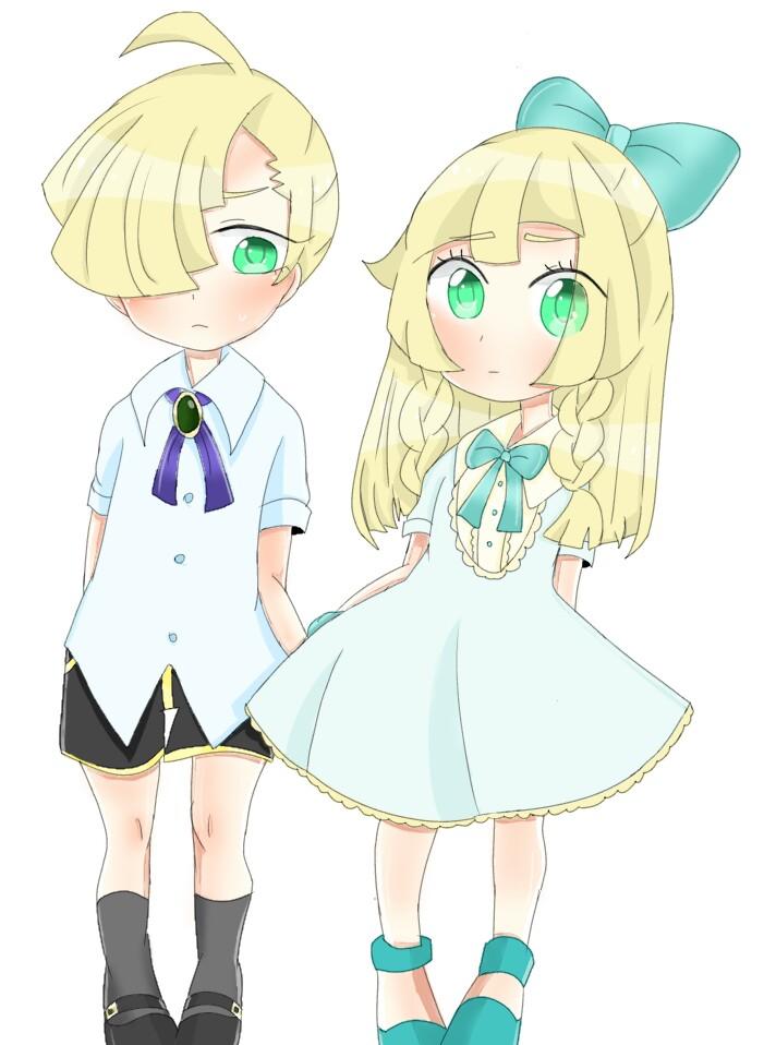 Tiny Lillie and Gladi | Pokémon Sun and Moon | Know Your Meme