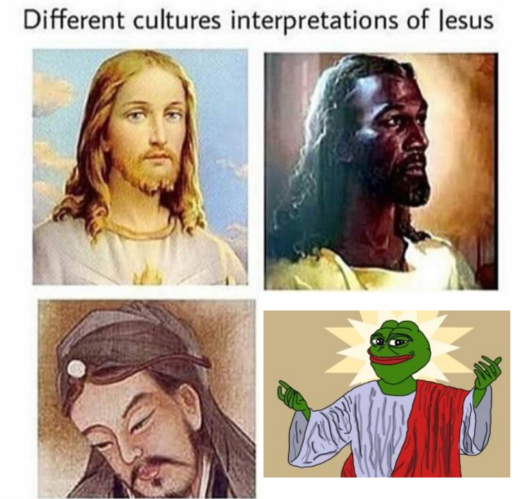 Lord Pepe | Different Cultures' Interpretations of Jesus | Know Your Meme
