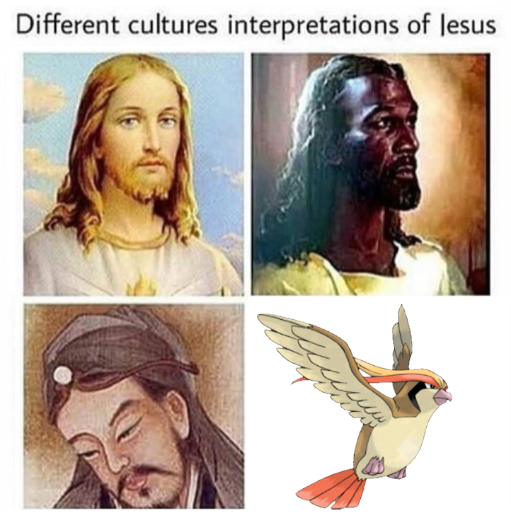 Bird Jesus | Different Cultures' Interpretations of Jesus | Know Your Meme