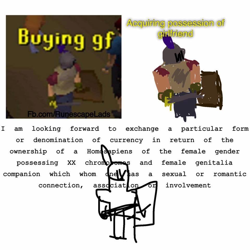 buying gf | Increasingly Verbose Memes | Know Your Meme