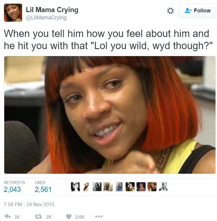 Original Tweet 2 | LOL You Wild Wyd Tho | Know Your Meme