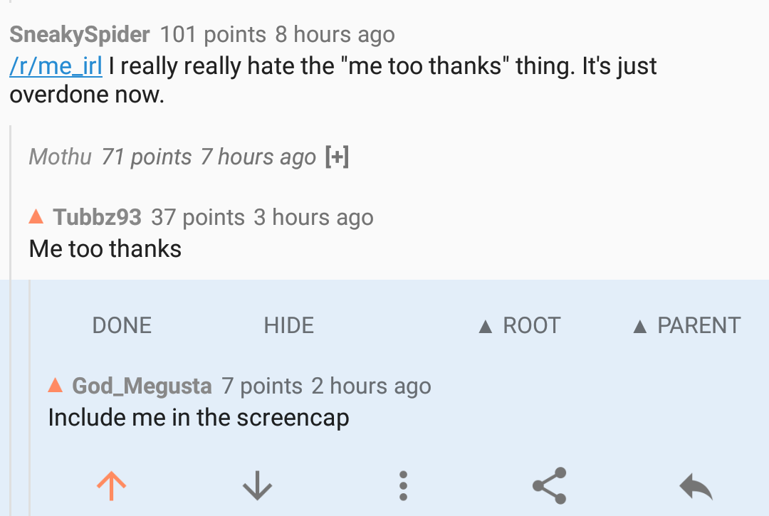 Me Too Thanks | Me Too Thanks | Know Your Meme