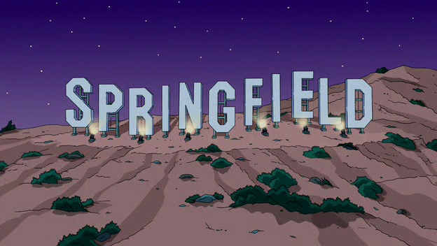 Springfield | Hollywood Sign Parodies | Know Your Meme