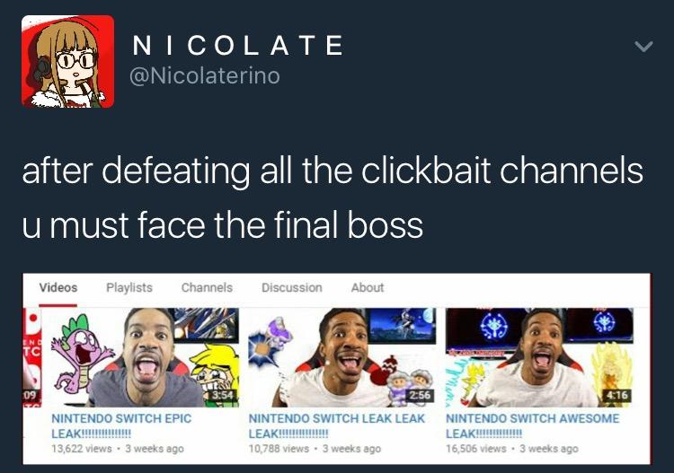 If he's the final boss, then who's the true final boss | Clickbait ...