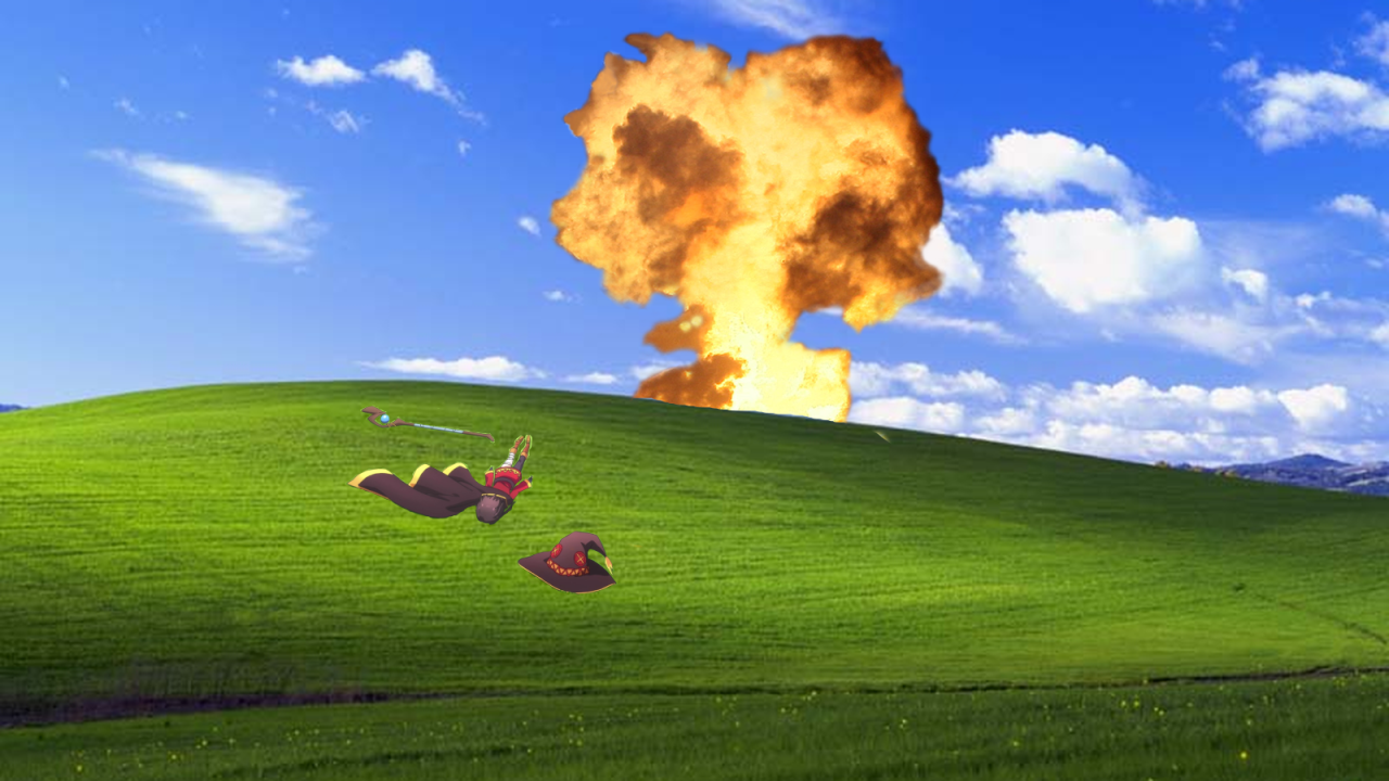 Windows XPlosion | KonoSuba | Know Your Meme