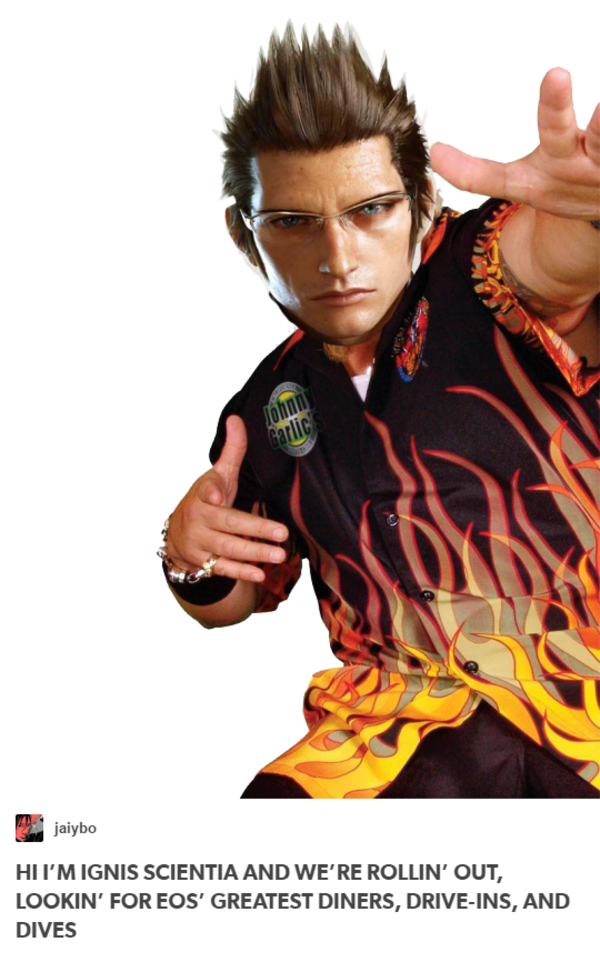 Ignis Fieri | Final Fantasy XV | Know Your Meme