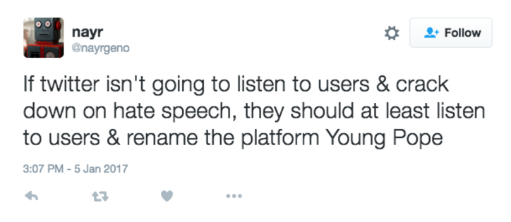 Rename Twitter "The Young Pope" | The Young Pope | Know Your Meme