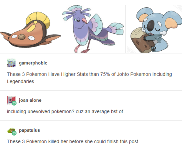 Higher stats than Johto's | Pokémon | Know Your Meme